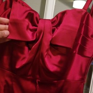 ABS Allen Schwartz | Dresses | Ruby Red Dress | Poshmark
